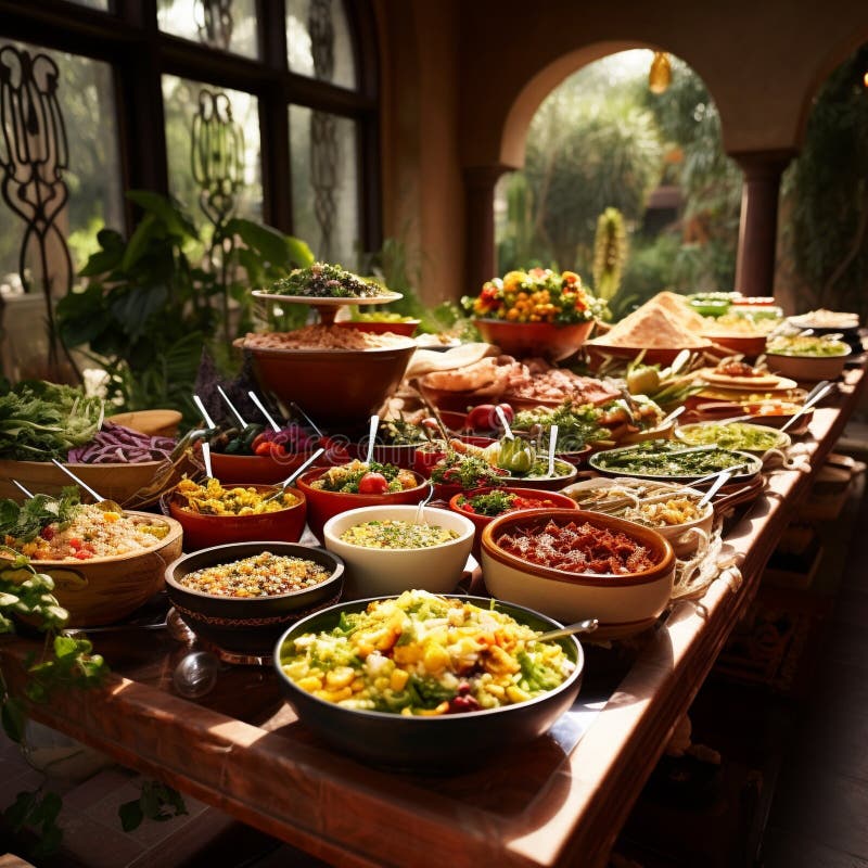 Culinary Journey Exploring Diverse Cuisines Flavors Around World Stock ...