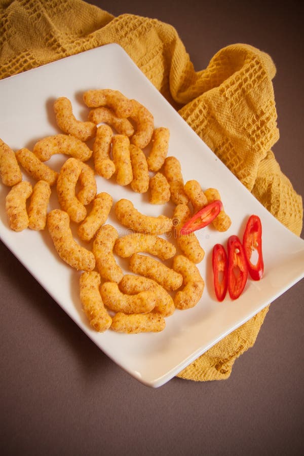 Flavoured corn chips stock image. Image of onion, sour - 74073013