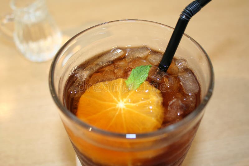 Flavoured Tea stock image. Image of straw, citrus, flavour - 239439