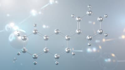 Flavylium Molecular Structure, 3d Model Molecule, Pigments, Structural ...