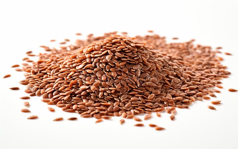 Flax seed Clear Background stock illustration. Illustration of ...