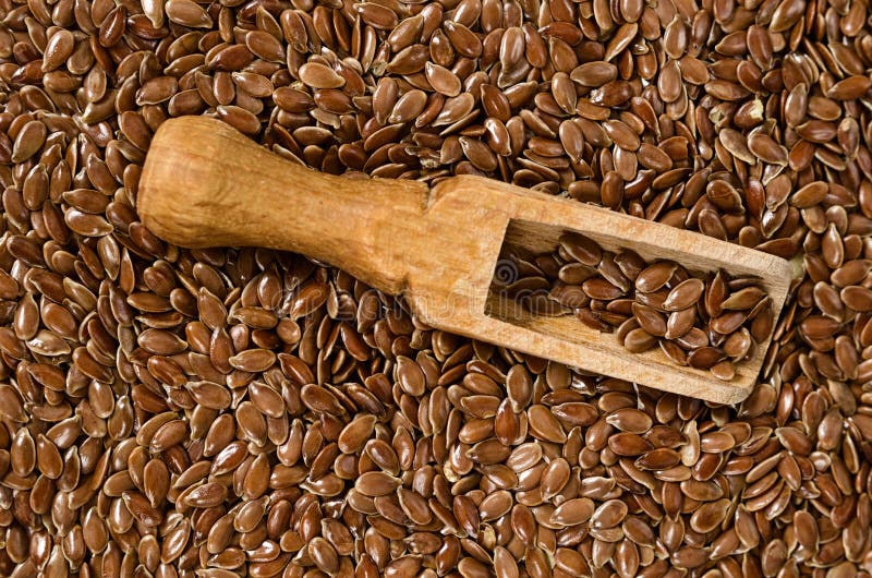 Flax seeds background stock image. Image of linseed, closeup - 80495097