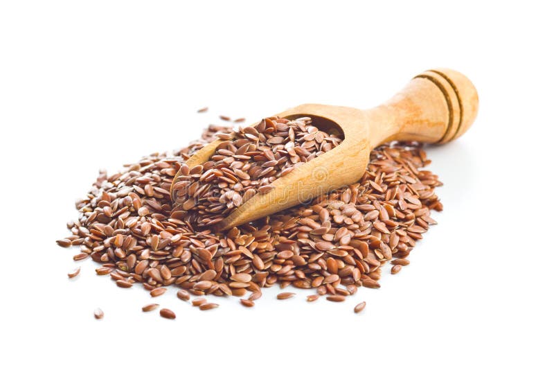 Flax Seeds, Linen Seeds or Linseeds Stock Photo - Image of medical ...