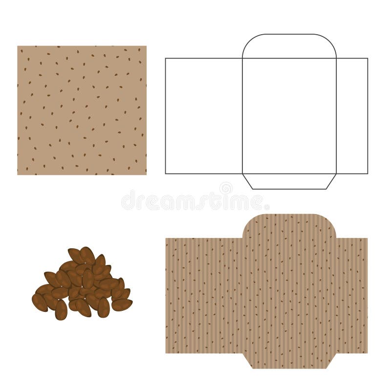 Seeds Packaging Design Kit Stock Illustrations – 8 Seeds Packaging ...