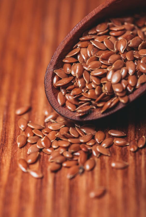 Flax seeds stock image. Image of edible, omega3, ingredient - 56622011