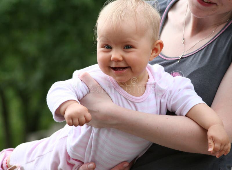 Flaying baby stock image. Image of sweet, cheerful, enjoyment - 18623503