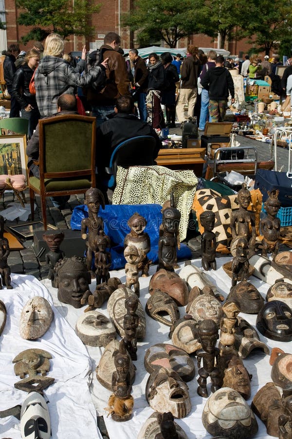 Ferikoy Flea Market in Istanbul, Turkey Editorial Stock Photo - Image ...