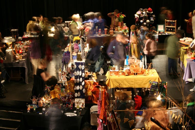 Flea market booth stock photo. Image of booth, flatware - 5181152