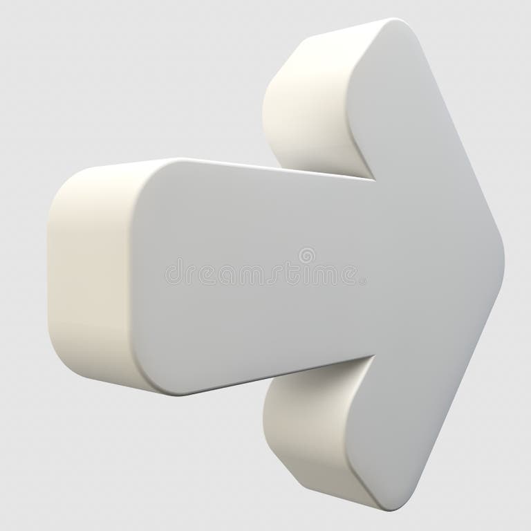 Flecha grande 3d stock de ilustración. Ilustración de grupo - 116611378