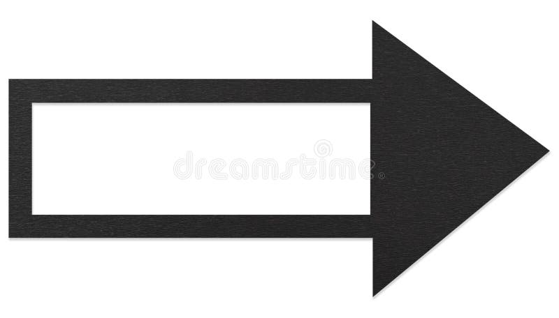 Flecha negra imagen de archivo. Imagen de textura, flecha - 82374261