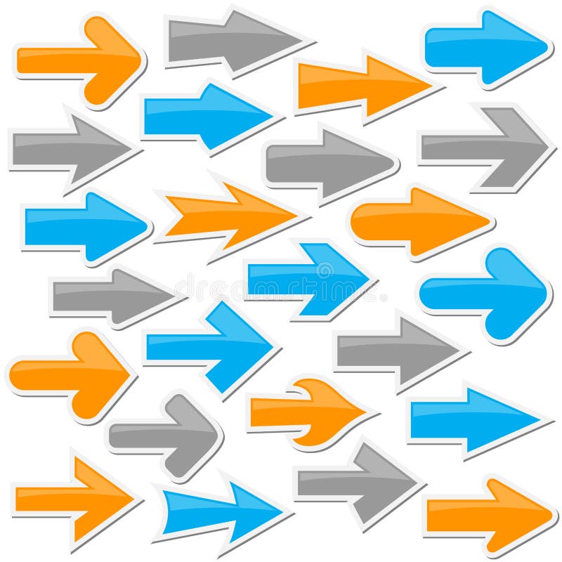 Flechas ilustración del vector. Ilustración de punta - 19579244