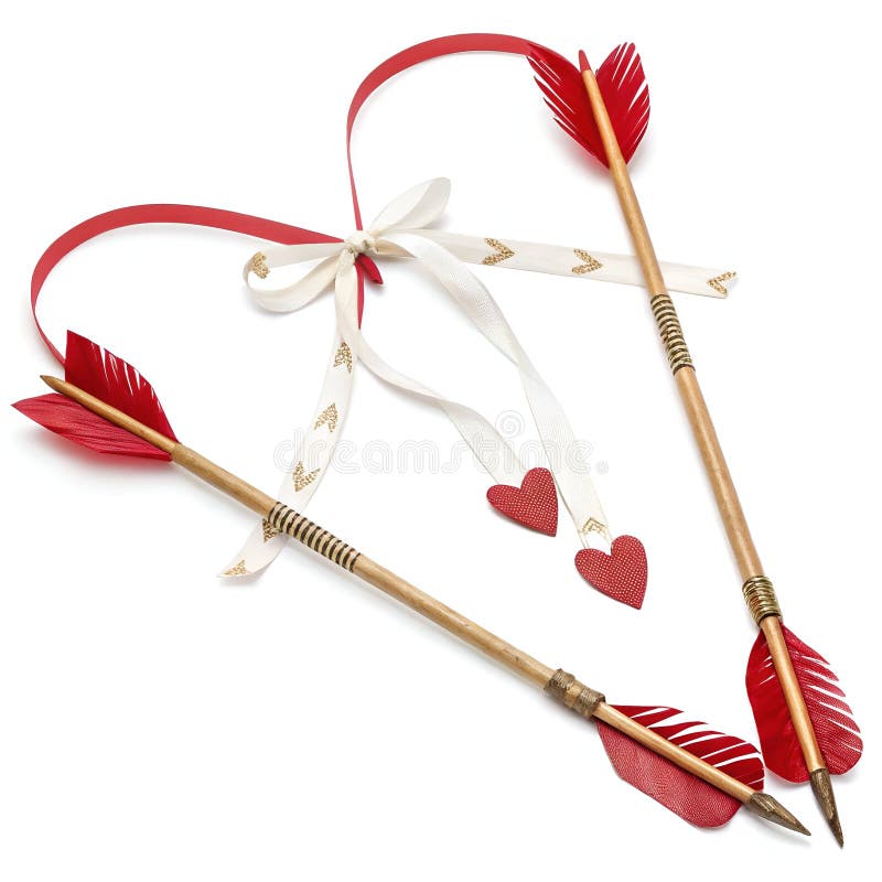Flechas de amor stock de ilustración. Ilustración de valentina - 357457819