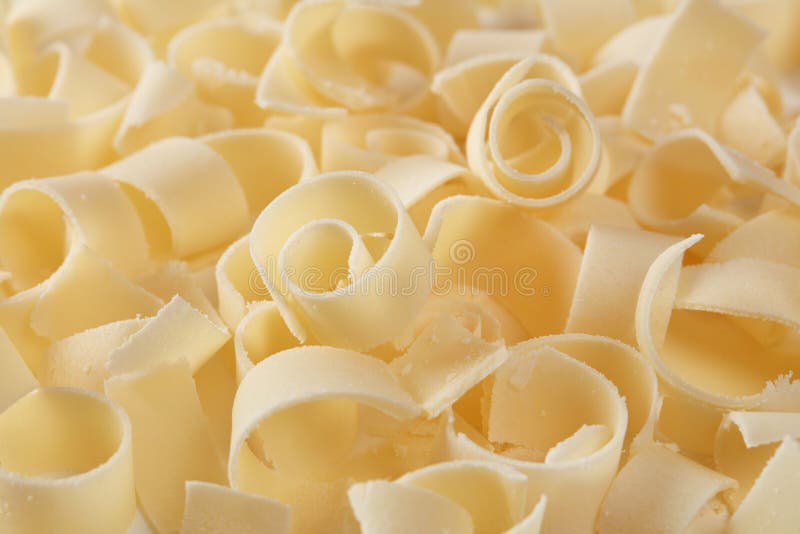 Flechas De Chocolate Blanco Imagen de archivo - Imagen de color, viruta ...