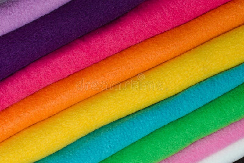 Fleece stock photo. Image of purpura, fabricae, rainbow - 40592912