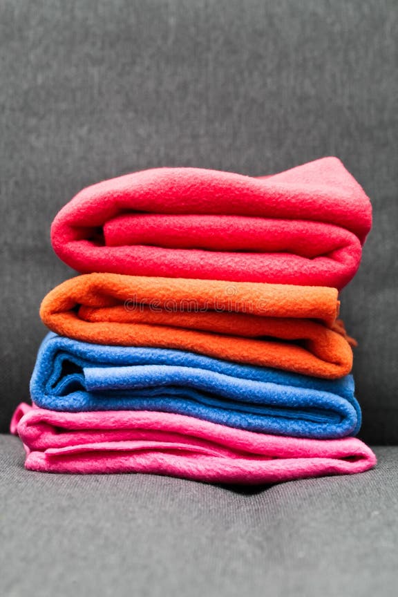 Fleece stock image. Image of textile, folded, fresh, creativity - 45964655