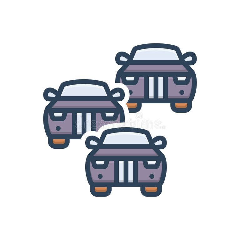 Car Fleet Management Icon Stock Illustrations – 166 Car Fleet ...