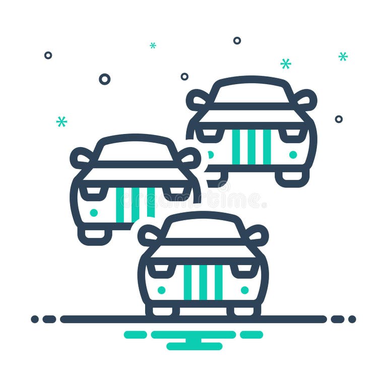 Car Fleet Management Icon Stock Illustrations – 166 Car Fleet ...