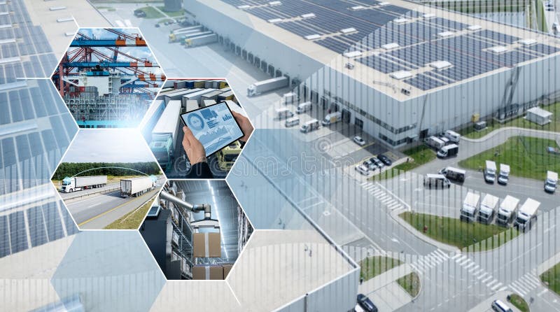 Fleet Management, Freight Transportation and Smart Logistics Concept ...