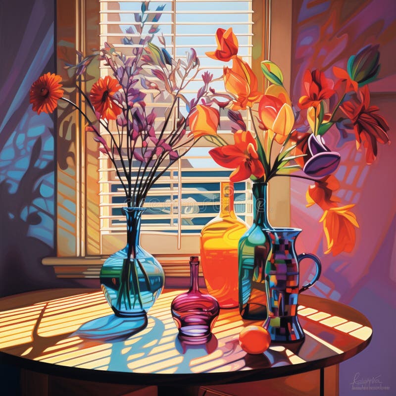 Fleeting Illusion: Everyday Objects Casting Intricate Shadows Stock ...