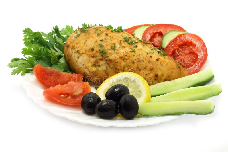 Großer Teller Mit Fleisch Allsorts Und SauceBig Teller Mit Fleisch ...