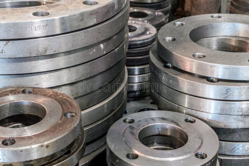 Flenzen Van Verschillende Grootte Stock Afbeelding - Image of techniek ...