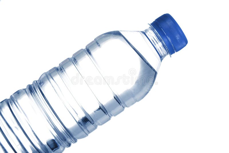 Fles water stock afbeelding. Image of dranken, gezond - 3649455