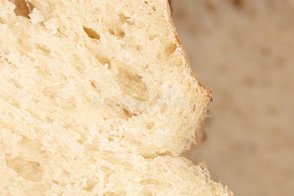 The Flesh of Bread As an Abstract Background Stock Image - Image of ...