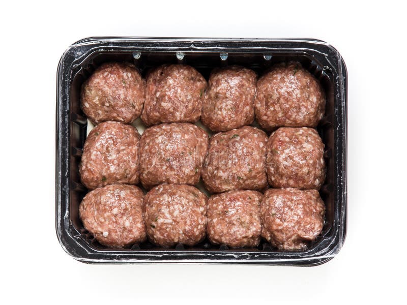 Flesh Meat Product for Cooking Packed in Box Stock Image - Image of ...