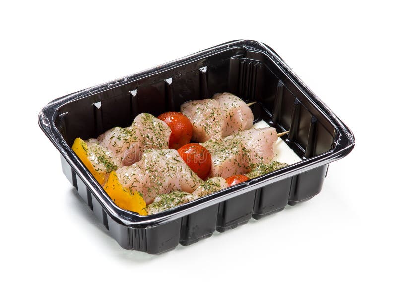 Flesh Meat Product for Cooking Packed in Box Stock Image - Image of ...