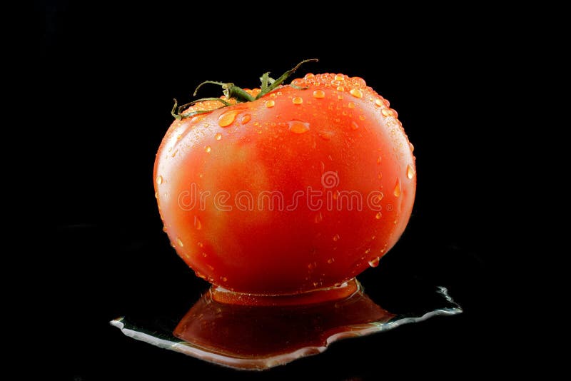 Tomato`s flesh stock photo. Image of autumn, feature - 107378262
