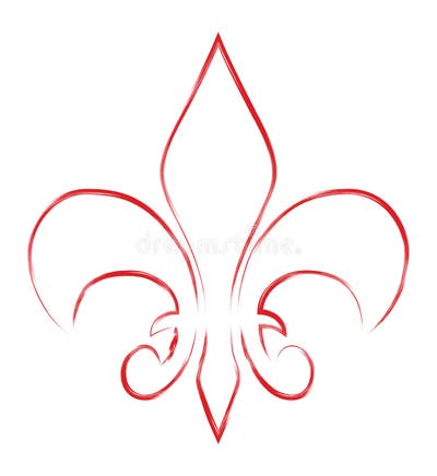 Abstract Fleur De Lis Icon Stock Illustrations – 537 Abstract Fleur De ...