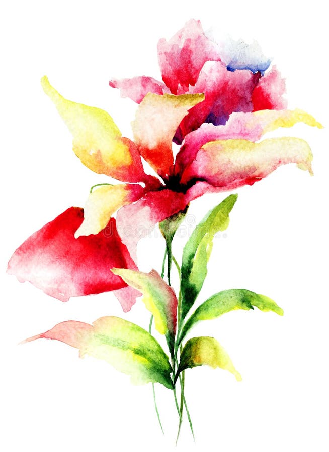 Fleurs Stylisées Stock Illustrations, Vecteurs, & Clipart – (6,411 ...