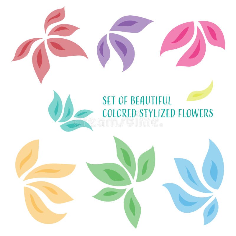 Fleurs Stylisées Stock Illustrations, Vecteurs, & Clipart – (8,509 ...