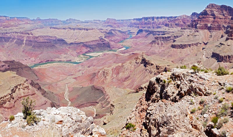Colorado River image stock. Image du rocher, géologie - 15103783