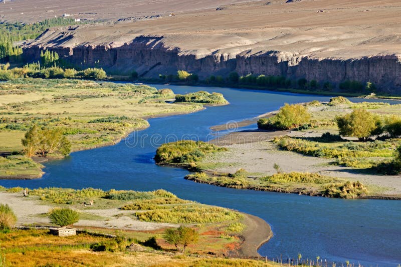 Fleuve Indus, Ladakh, Inde photo stock. Image du indus - 34872814