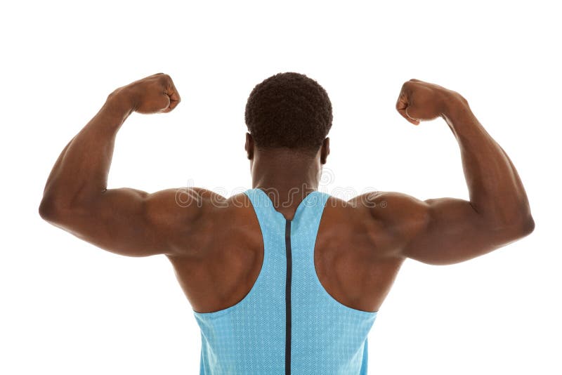 Strong and Weak Men Arm Wrestling Stock Photo - Image of strong ...