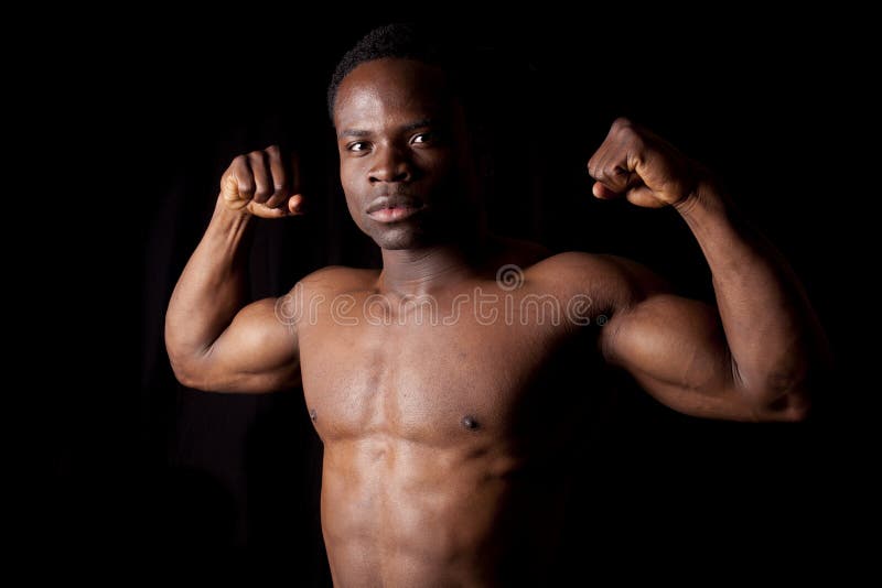 Handsome Young Black Man Short Dreadlock Hair Stock Photo - Image of ...