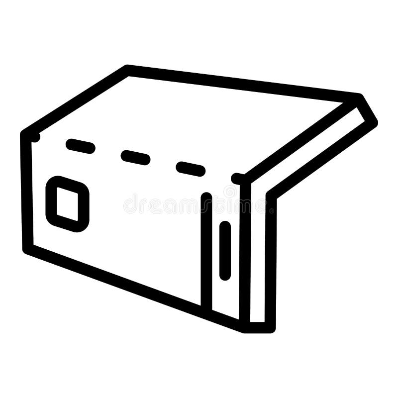 Flex Screen Icon, Outline Style Stock Vector - Illustration of design ...