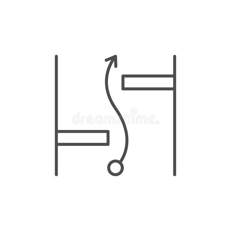 Flexibility or Adaptability Line Icon Stock Vector - Illustration of ...