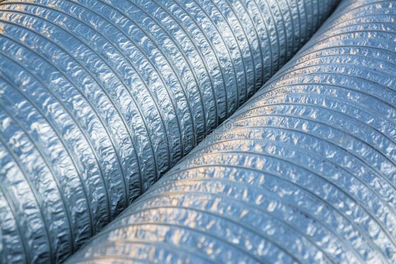 Flexibility Hose for Ventilation Stock Photo - Image of tube, vehicle ...