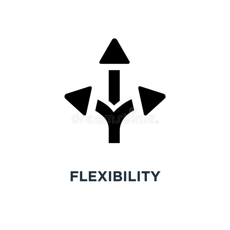 Flexibility Icon. Flexibility Concept Symbol Design, Vector Illu Stock ...