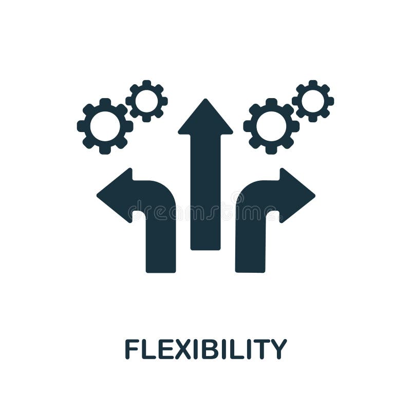 Flexibility Icon. Monochrome Simple Flexibility Icon for Templates, Web ... Flexibility Icon. Monochrome Simple Flexibility Icon for Templates, Web ...