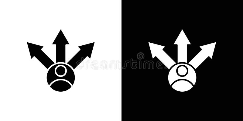 Flexibility Icon Outline Sign Symbol Set Stock Vector - Illustration of ...