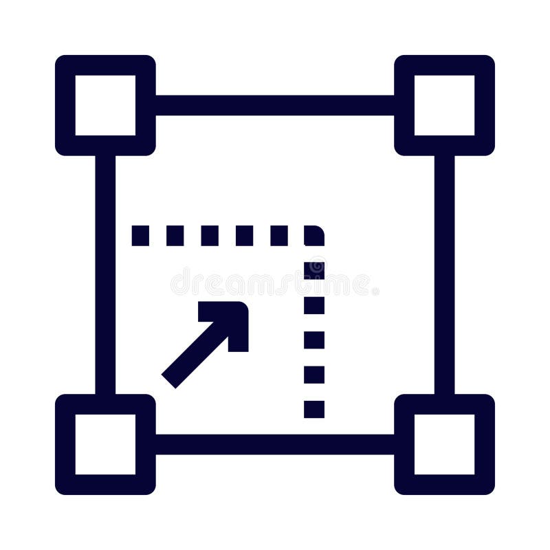 Flexibility, Scalability Icon. Black Vector Graphics Stock Vector ...