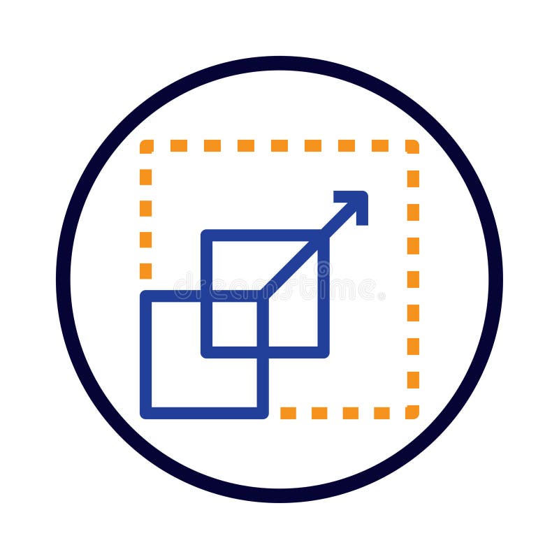 Flexibility, Scalability Icon. Black Vector Graphics Stock Vector ...