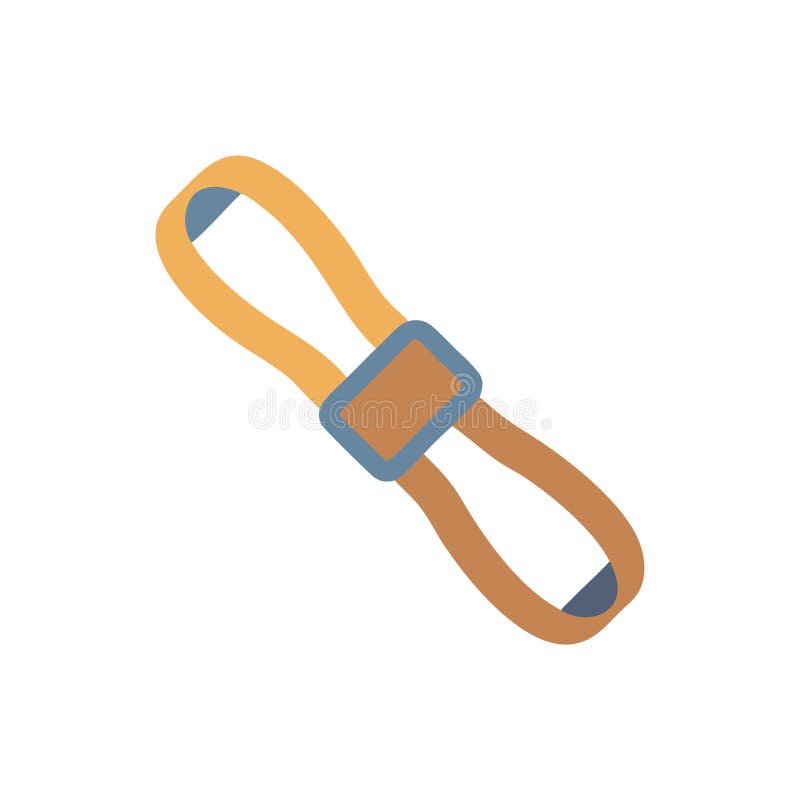 Flexibility Strap Icon for Fitness Stretching Stock Photo ...
