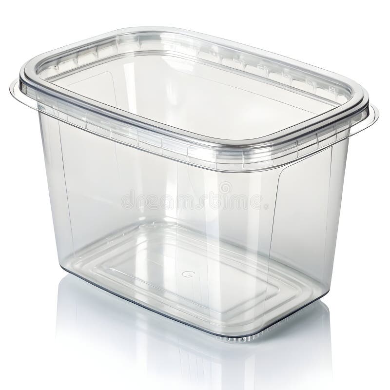 Flexible Blank Plastic Container on Transparent Background Stock ...
