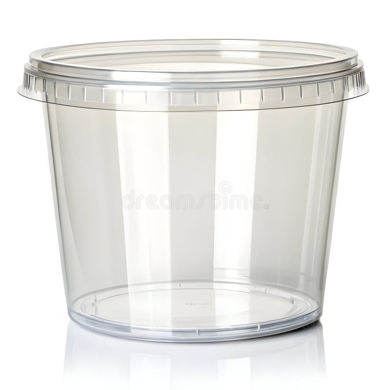 Flexible Blank Plastic Container on Transparent Background Stock ...