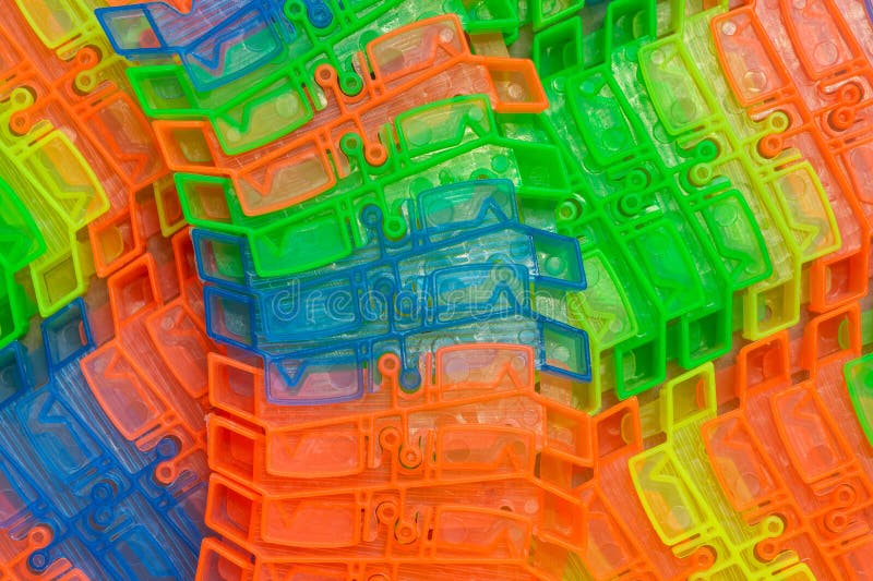 Flexible Car Track Toy. Construction Toy Stock Image - Image of ...