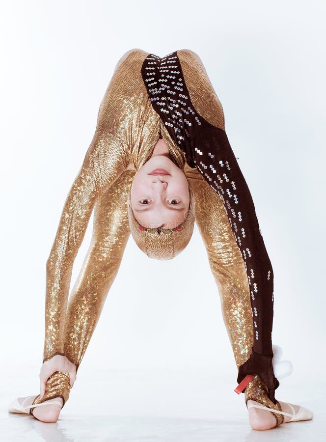 The flexible girl stock photo. Image of athlete, shot - 28071914